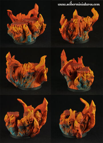 Scibor Monstrous Miniatures BRHE0122 Straight from Hell 40 mm round base #2