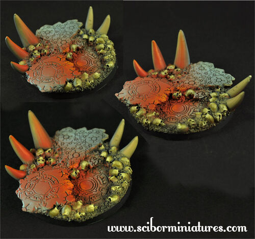 Scibor Monstrous Miniatures BRHE0125 Hell 60mm round base