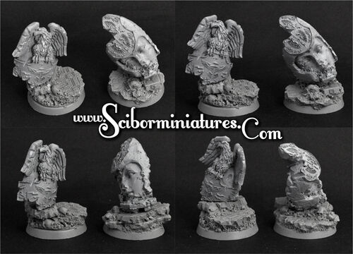 Scibor Monstrous Miniatures BRRN0169 Roman 32mm round bases set2 (2 pcs)
