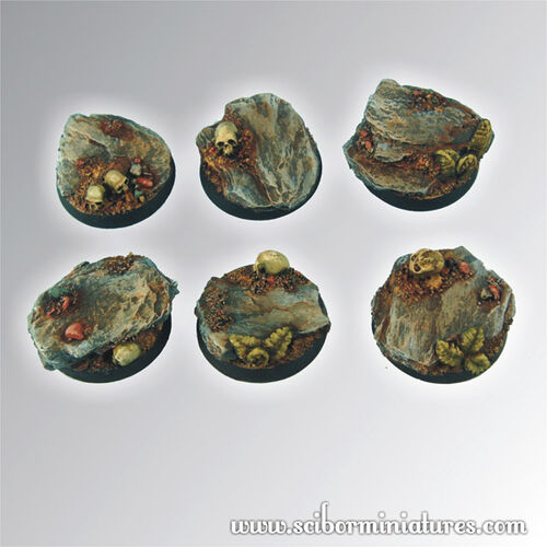 Scibor Monstrous Miniatures BRRO0007 Rocky 25 mm round bases (5 pcs)