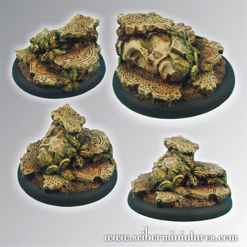 Scibor Monstrous Miniatures BRRU0059 Ancient Ruins 50mm - Round Edge #4