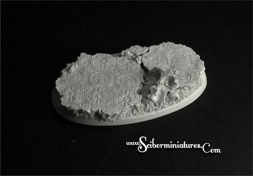 Scibor Monstrous Miniatures BRRU0152 Ruins 90x50mm round base