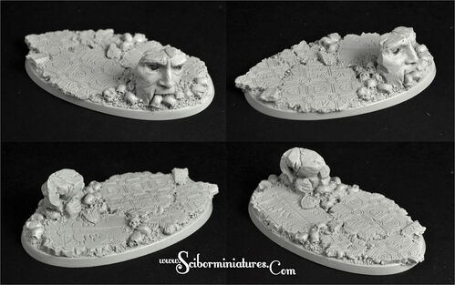 Scibor Monstrous Miniatures BRTT0144 Thor Temple 90x50mm round base