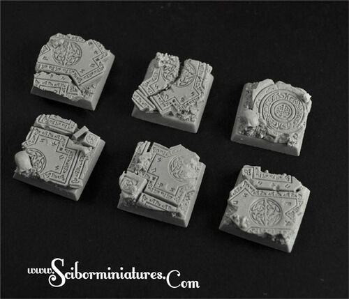 Scibor Monstrous Miniatures BSCE0062 Celtic Ruins 20mm square bases