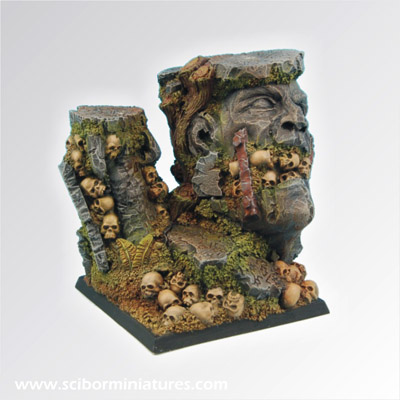 Scibor Monstrous Miniatures BSCH0019 Squalid Ground Square Base 50mm