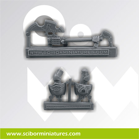 Scibor Monstrous Miniatures CPRW0128 SF Roman Weapon #1 (3 pcs)