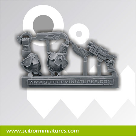 Scibor Monstrous Miniatures CPRW0130 SF Roman Weapon #3