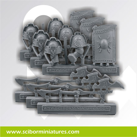 Scibor Monstrous Miniatures CPRW0133 SF Roman Weapons set