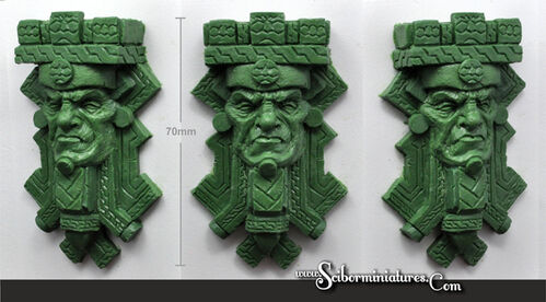 Scibor Monstrous Miniatures MG0002 Aztec Dwarf magnet