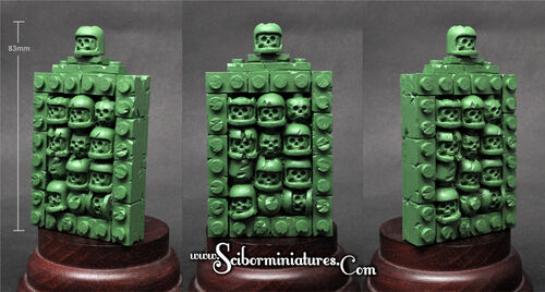 Scibor Monstrous Miniatures MG0003 Ancient Ruin magnet
