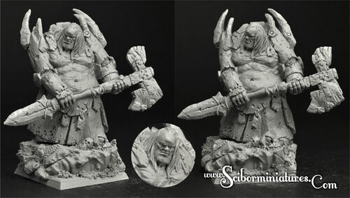 Scibor Monstrous Miniatures OGCH0027 28mm Ogre Chief #5