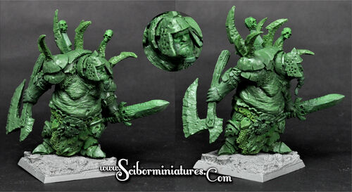 Scibor Monstrous Miniatures OGCH0031 28mm Ogre Chief #9