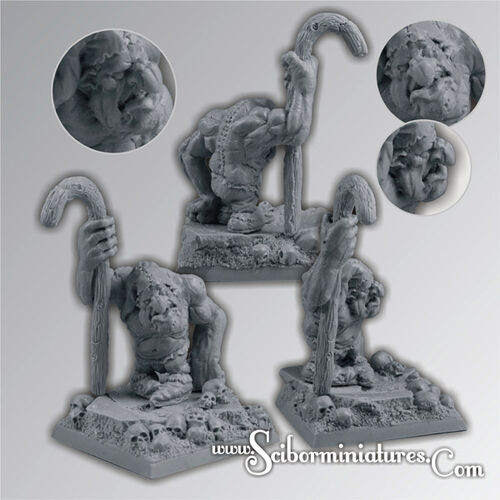 Scibor Monstrous Miniatures OGEL0004 Ogre Nice Elf