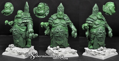 Scibor Monstrous Miniatures OGMG0034 28mm Mongolian Ogre Chief
