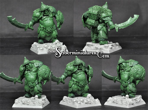 Scibor Monstrous Miniatures OGMG0039 28mm Mongolian Ogre Warrior #5