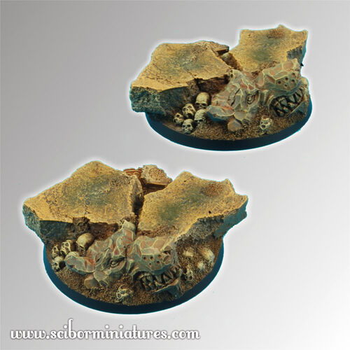 Scibor Monstrous Miniatures BRCR0085 Celtic Ruins 60 mm round base