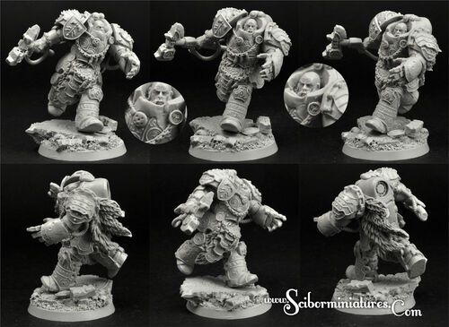 Scibor Monstrous Miniatures 28SF0191 Celtic SF Lord #3