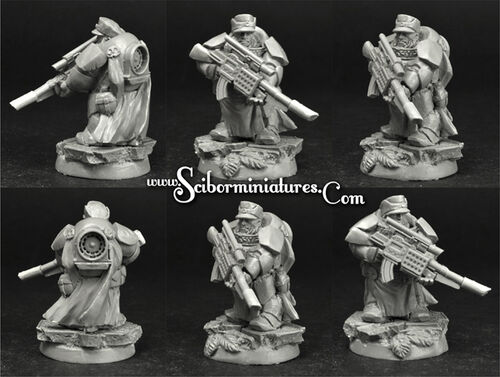 Scibor Monstrous Miniatures 28SF0200 SF Dwarf Sniper #1