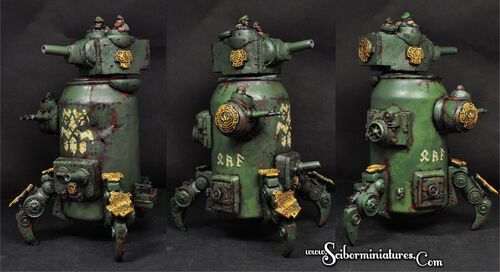 Scibor Monstrous Miniatures 28SF0208 Dwarven Can Tank