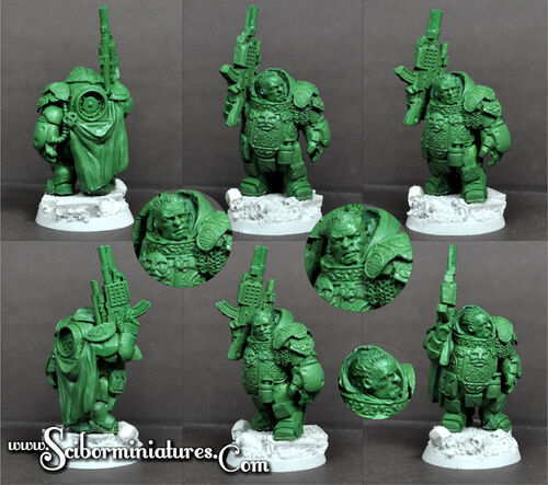 Scibor Monstrous Miniatures 28SF0212 SF Dwarf Marine #12