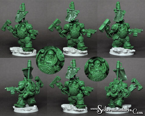 Scibor Monstrous Miniatures 28SF0222 SF Dwarf Lord Cruiser Suit #2