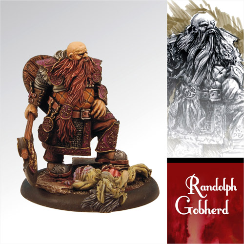 Scibor Monstrous Miniatures 54FM0004 Randolph Gobherd