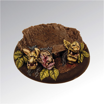 Scibor Monstrous Miniatures 54FM0010 Head Collector 50mm Base