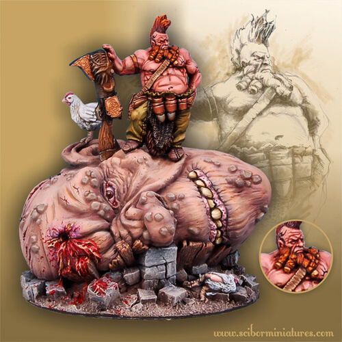 Scibor Monstrous Miniatures 54FM0015 Artillerix Giant Hunter