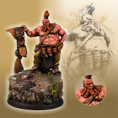 Scibor Monstrous Miniatures 54FM0016 Artillerix Chicken Hunter