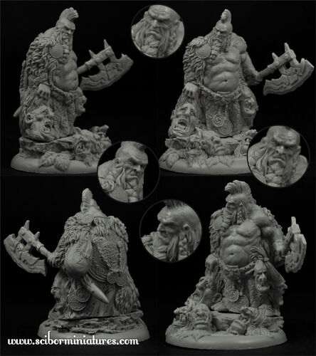 Scibor Monstrous Miniatures 54FM0023 Sigurt the Slash New