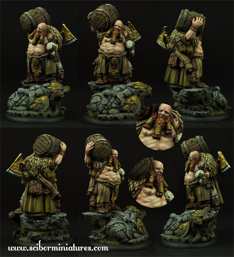 Scibor Monstrous Miniatures 54FM0026 Alcomatir Barrel Slayer New