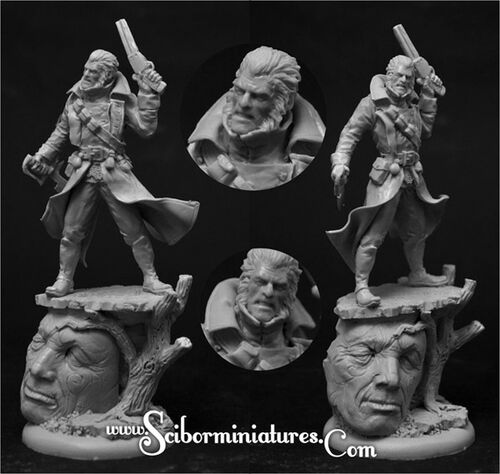Scibor Monstrous Miniatures 54FM0027 Vampire Hunter