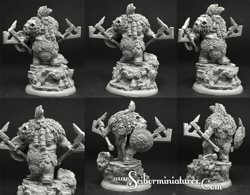 Scibor Monstrous Miniatures 54FM0033 Dwarf Wild Hunter