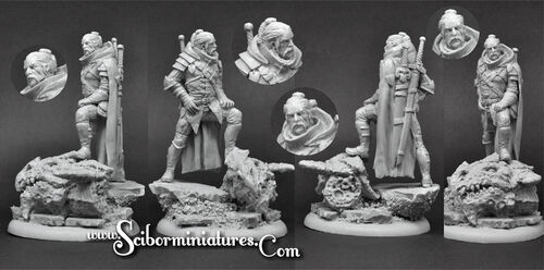 Scibor Monstrous Miniatures 54FM0040 Wyvern Slayer