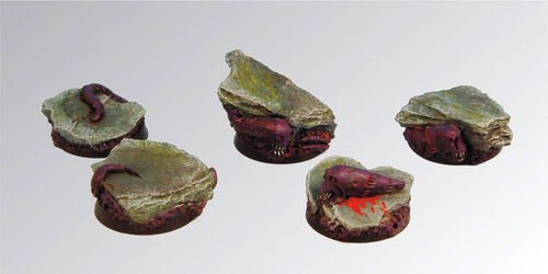 Scibor Monstrous Miniatures BRAL0013 Aliens 25 mm round bases (5 pcs)