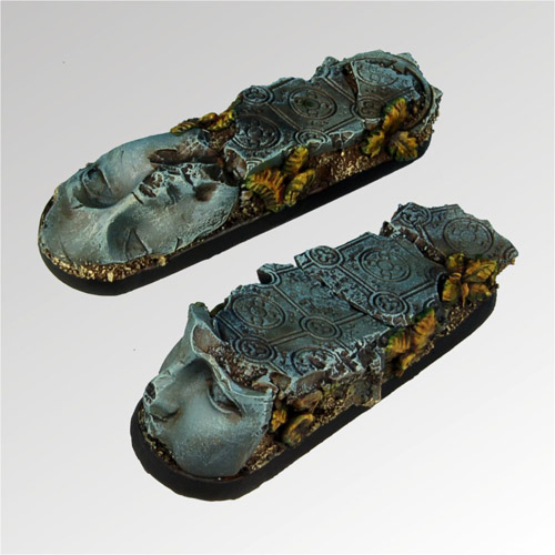 Scibor Monstrous Miniatures BRAN0028 Ancient Ruins 25 mm / 65 mm round bases (2 pcs)