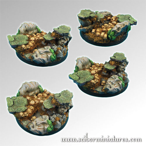 Scibor Monstrous Miniatures BRAN0105 Ancient Ruins 60 mm round base #2