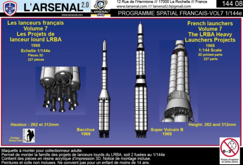 L'Arsenal 2.0 14408 French Space launcher program- Vol 7 - LRBA PROJECTS FOR HEAVY LAUNCHER