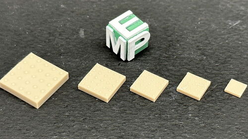 EMP3D 72121121-30 Płytki chodnikowe - ostrzegawcza typ 1 (30 sztuk)