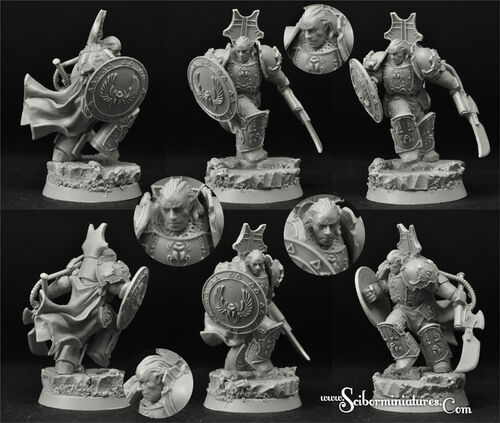 Scibor Monstrous Miniatures 28SF0144 F Egyptian Veteran #1
