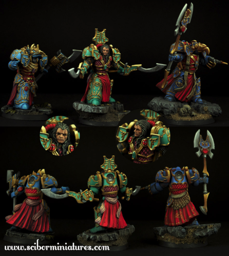 Scibor Monstrous Miniatures 28SF0137 Egyptian SF Warriors set 3