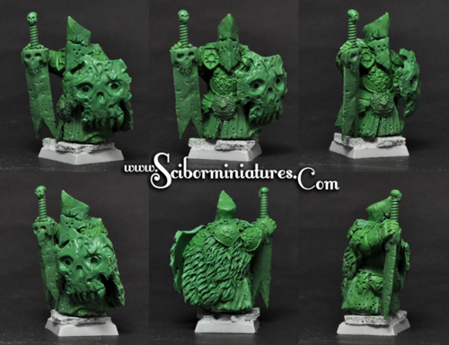 Scibor Monstrous Miniatures 28MA0090 Evil Dwarf Lord #3