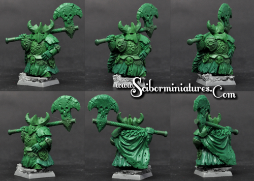 Scibor Monstrous Miniatures 28MA0098 Evil Dwarf Lord #11