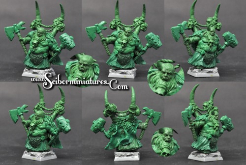 Scibor Monstrous Miniatures 28MA0099 Evil Dwarf Chieftain