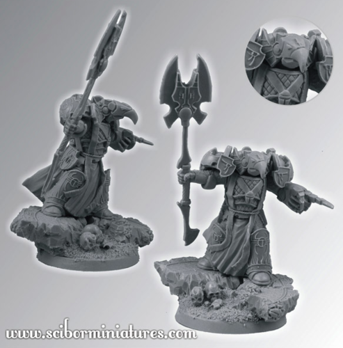 Scibor Monstrous Miniatures 28SF0070 Egyptian SF Warrior #2
