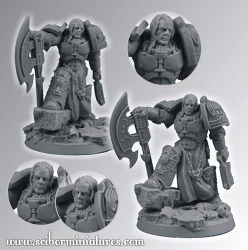 Scibor Monstrous Miniatures 28SF0071 Graal SF Knight #1
