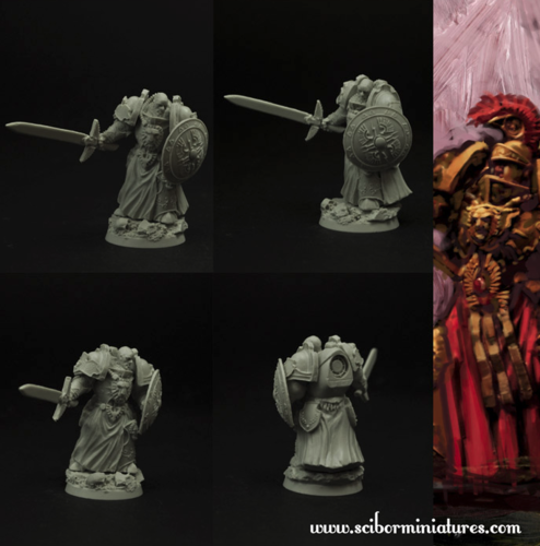 Scibor Monstrous Miniatures 28SF0060 SF Roman Legionary Veteran #4