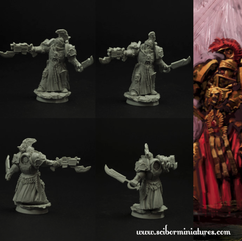 Scibor Monstrous Miniatures 28SF0059 SF Roman Legionary Veteran #3