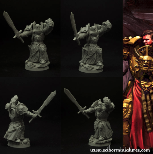 Scibor Monstrous Miniatures 28SF0057 SF Roman Legionary Veteran #2