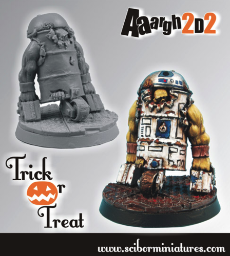 Scibor Monstrous Miniatures 28SF0054 Aaargh2D2 SF Ork